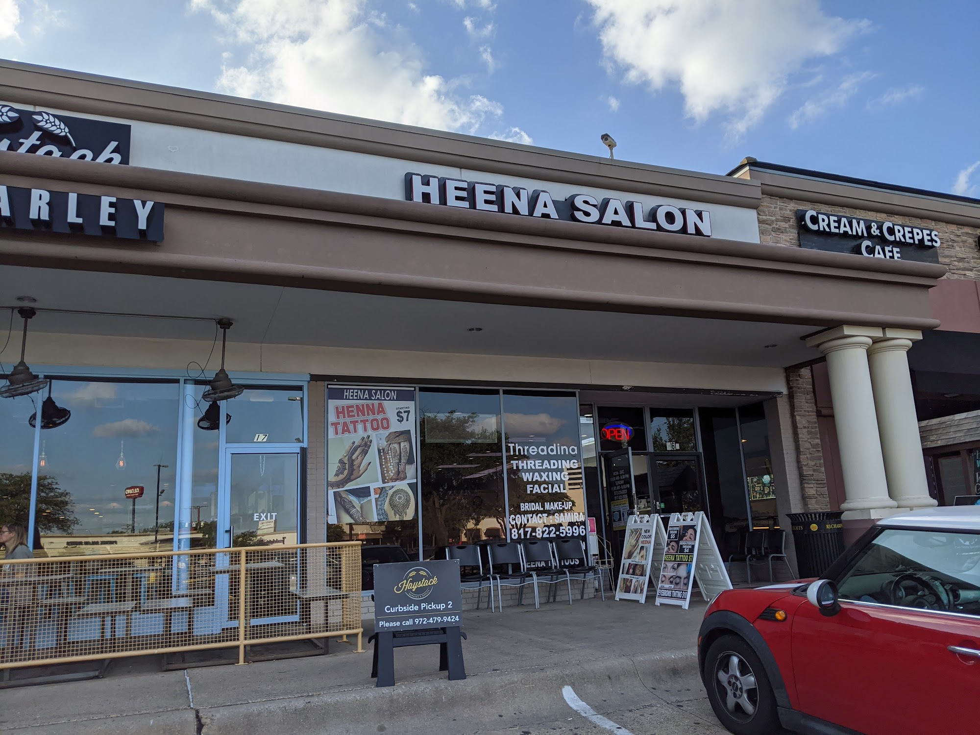 Heena Salon - Beauty salon in The Centre At Preston Ridge - Website