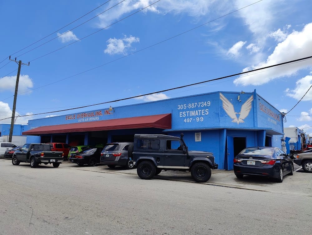 Eagle Overhauling Inc - Auto repair shop in Hialeah - Website